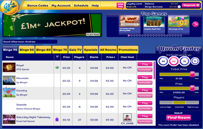 Gala Bingo Review | Get Your £5 FREE Bonus, No Deposit Required!