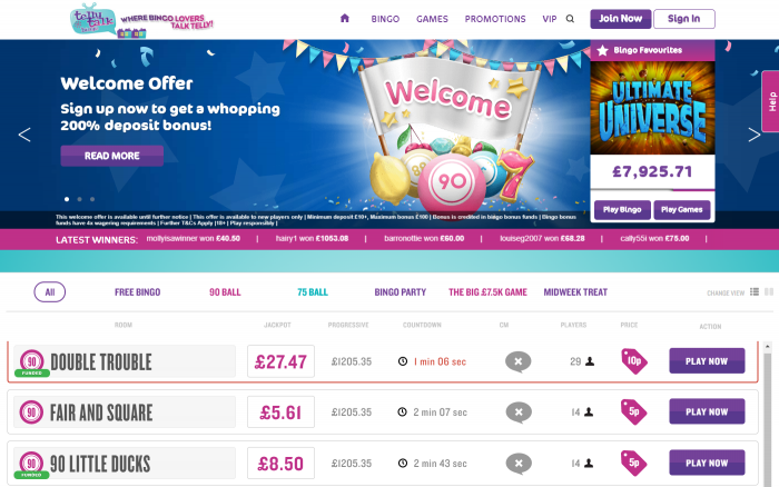 Telly Talk Bingo | Get Your £20 Bonus Cash Here!