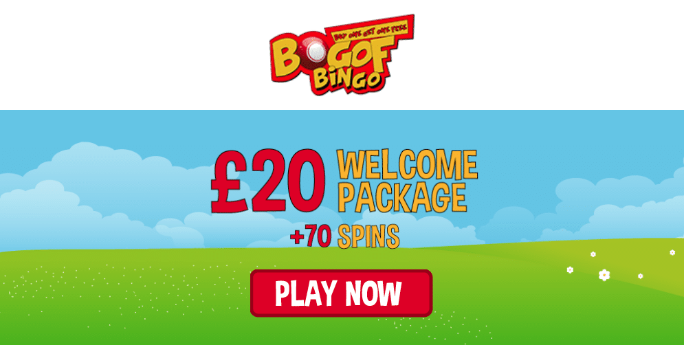 BOGOF Bingo | Get Your £20 Bonus + 70 FREE Spins!