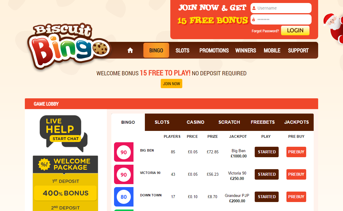 Biscuit Bingo Review | You Have £30 Bonus Cash Here!