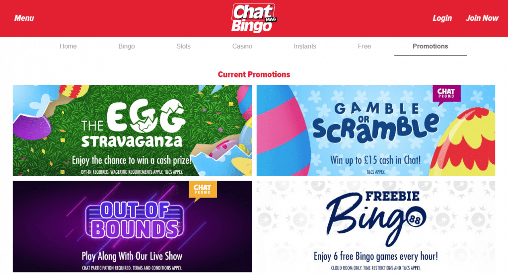 Chat Mag Bingo | Claim 30 FREE Spins or £50 FREE Bingo Here!